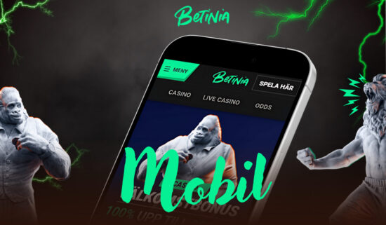 Betinia Sverige: Registrera dig och få 1000 kr